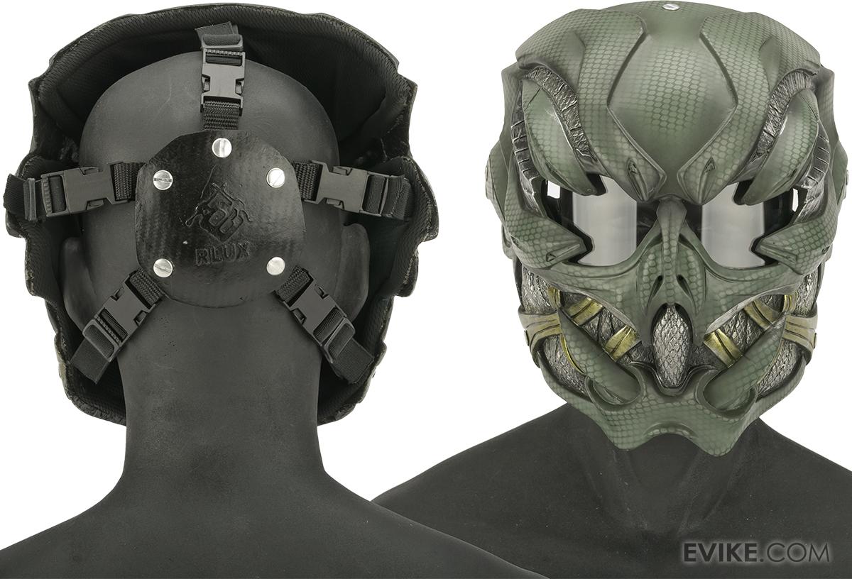 Evike.com R-Custom Fiberglass "Crysis Gunner" Half Face Mask (Color: OD ...