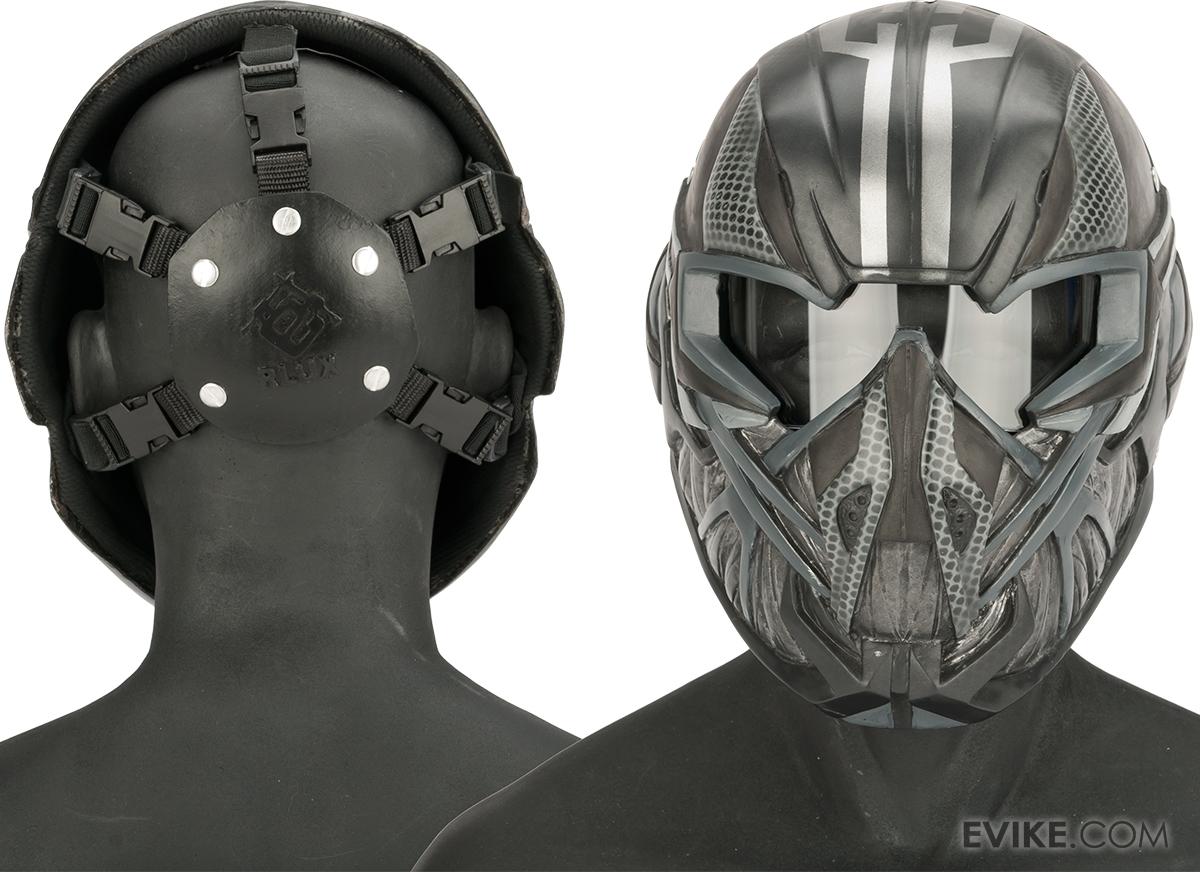 Evike.com R-Custom Fiberglass "Viper" Full Face Mask with Clear Lens ...