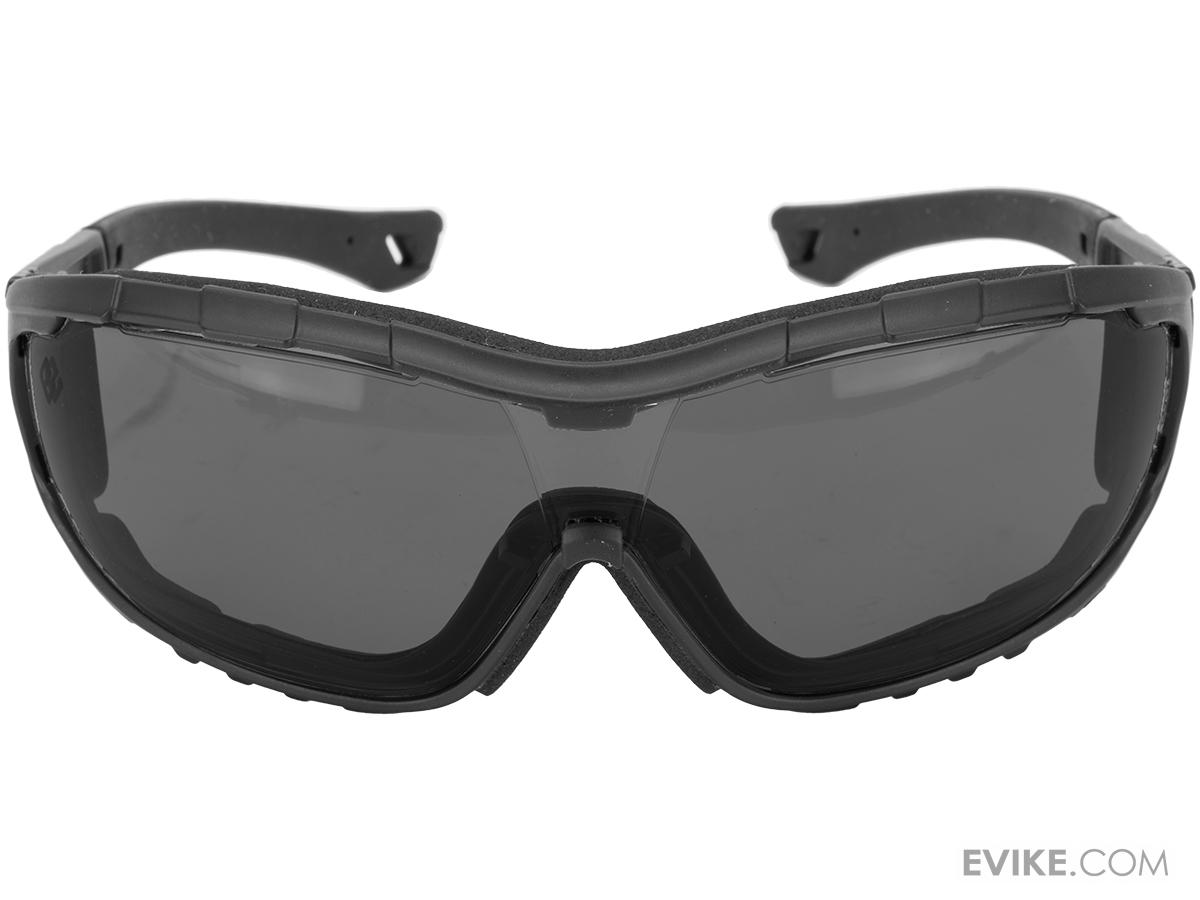 Evike.com ANSI Rated Axis Tactical Goggles (Color: Black Frame / Smoke ...