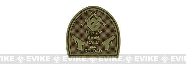 Evike.com "Keep Calm" PVC Morale Patch (Color: Tan), Tactical Gear ...