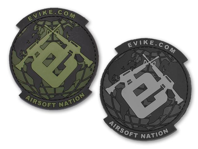 Evike.com Airsoft Nation PVC Morale Patch (Color: OD Green), Evike ...