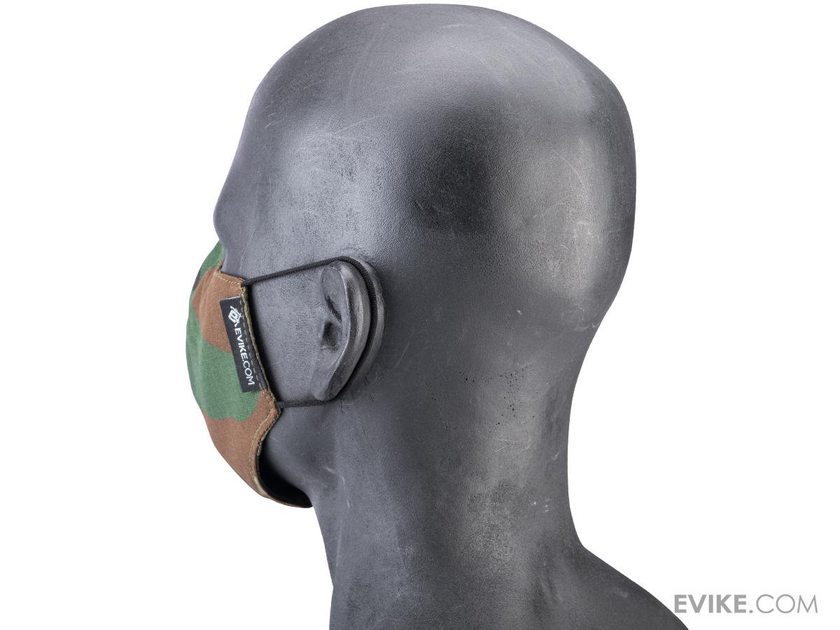 Evike.com Low Profile Lightweight Lower face Mask (Color: Woodland / w ...