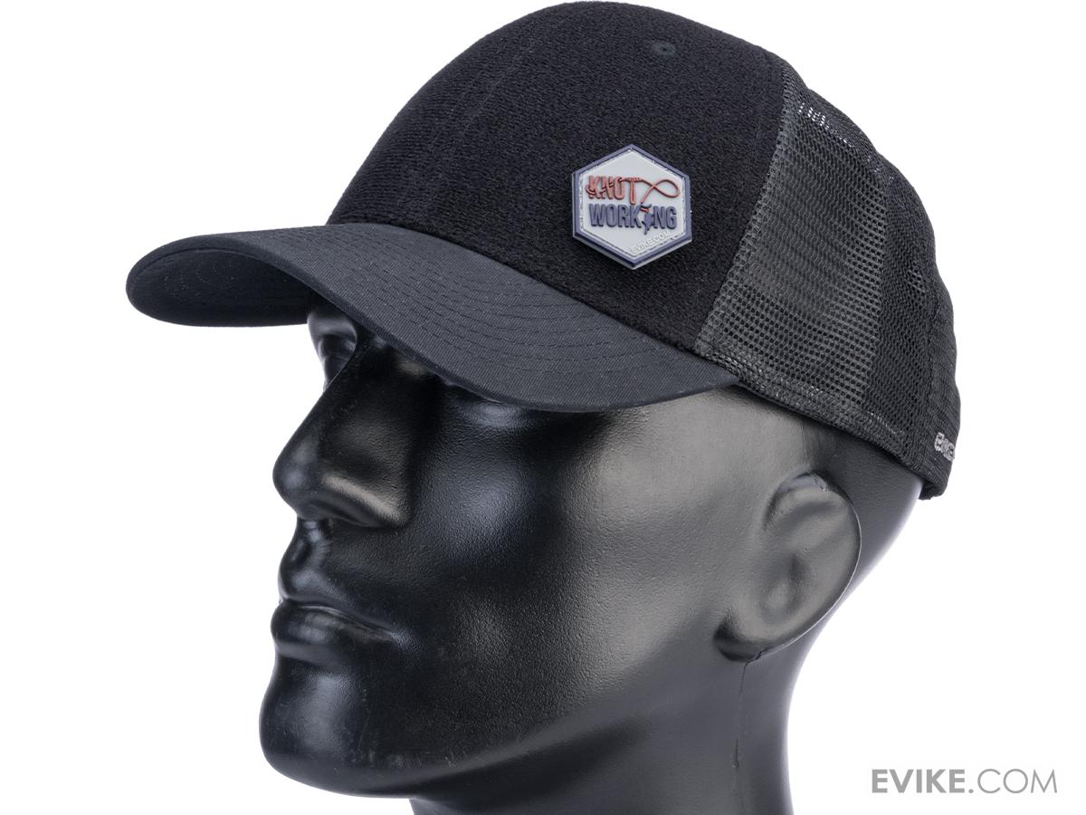 Evike.com "Patch Panel" Mesh Adjustable Tactical Ball Cap (Color: Black ...