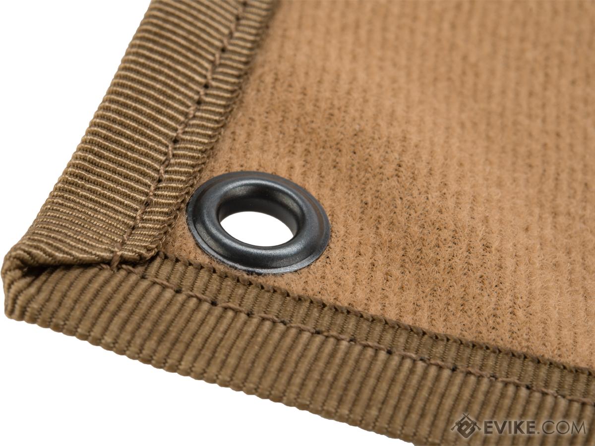 Evike.com Hook & Loop Patch Wall / Patch Holder (Color: Coyote Brown / Large), Tactical Gear ...
