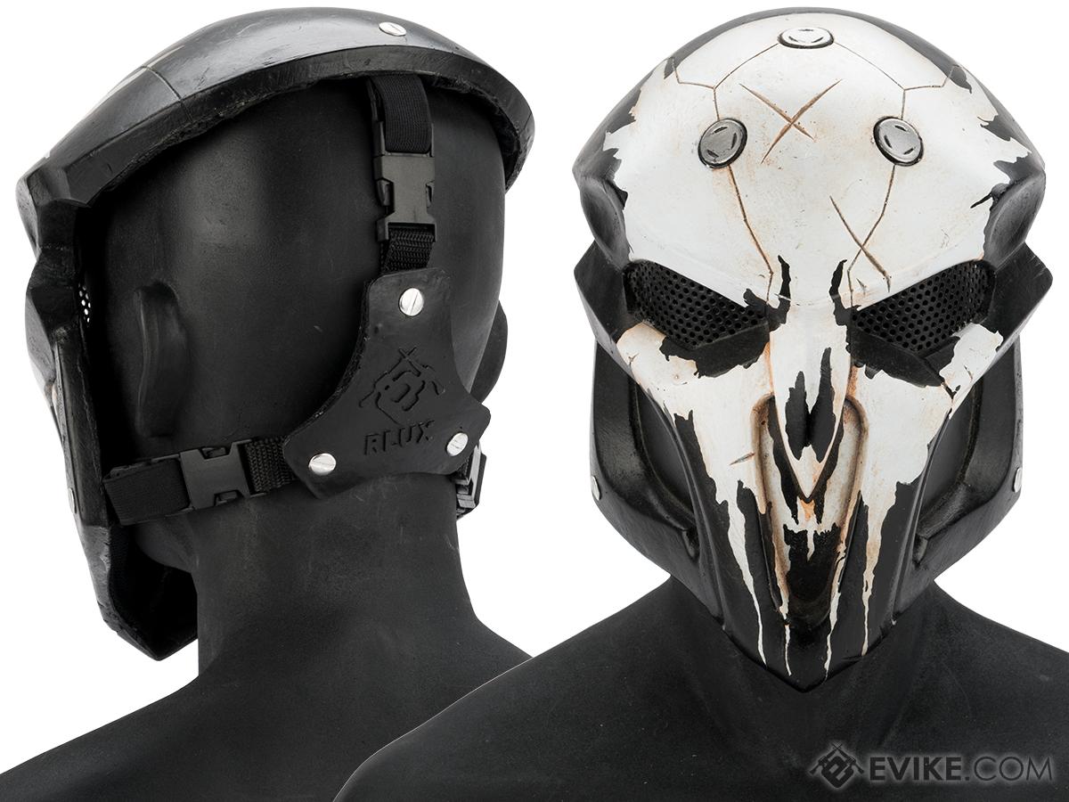 Evike.com R-Custom Fiberglass "Reaper" Full Face Mask (Color: Bone ...