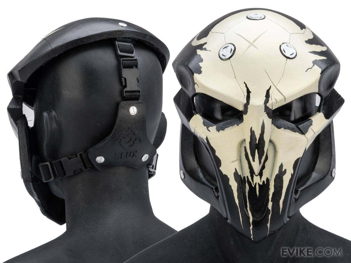 Evike.com R-Custom Fiberglass "Reaper" Full Face Mask (Color: Bone ...