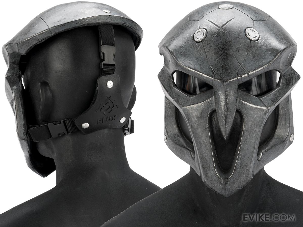 Evike.com R-Custom Fiberglass "Reaper" Full Face Mask (Color: Black ...