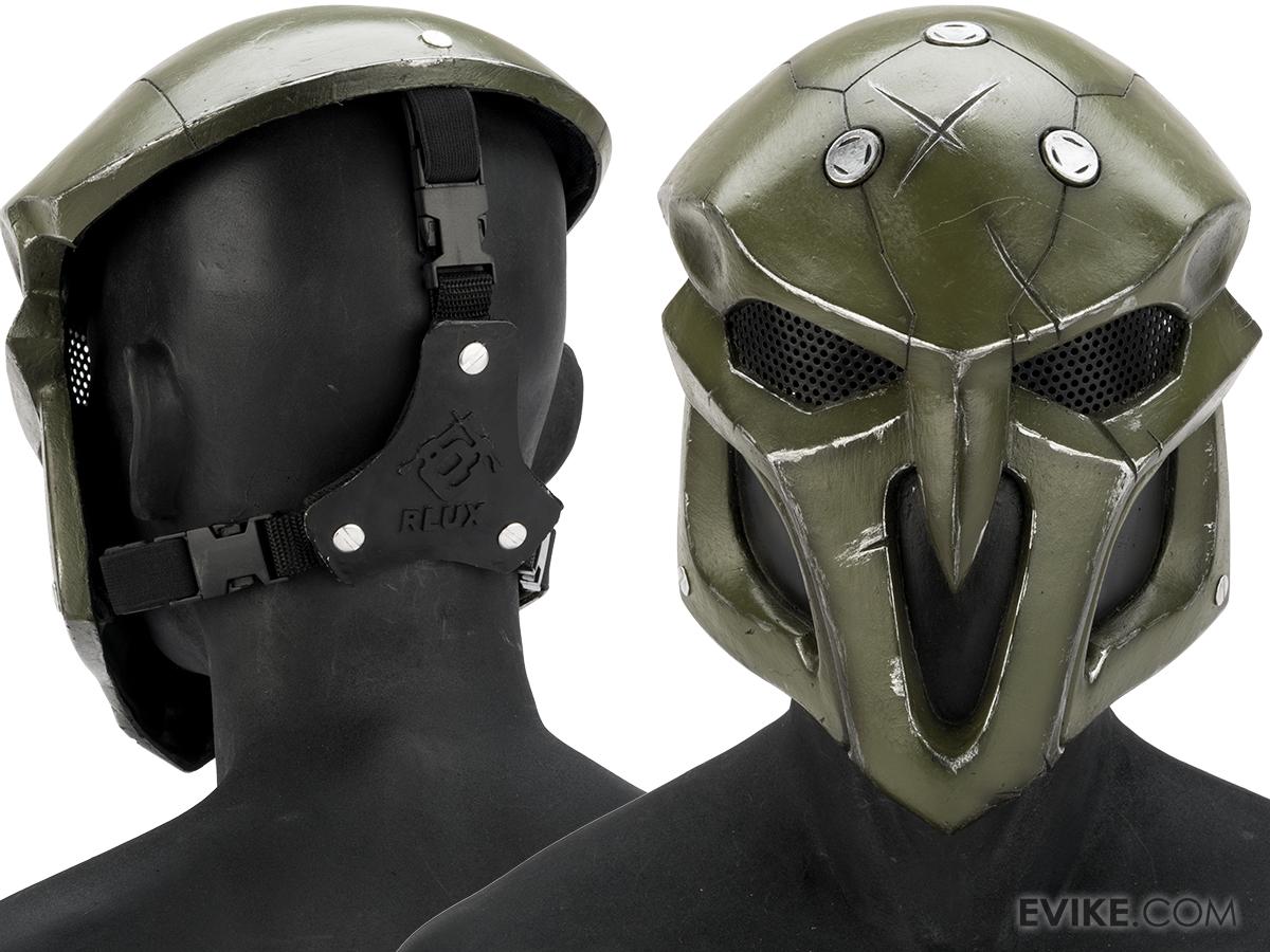 Evike.com R-Custom Fiberglass "Reaper" Full Face Mask (Color: OD Green ...