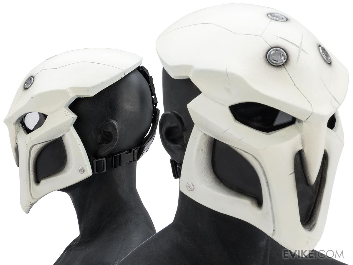 Evike.com R-Custom Fiberglass "Reaper" Full Face Mask (Color: White ...