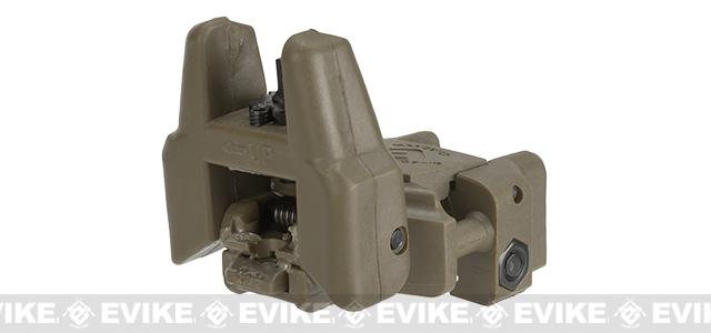 Dual-Profile Rhino Fiber Optic Flip-up Rifle / SMG Sight by Evike ...