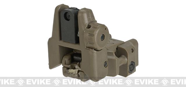 Dual-Profile Rhino Fiber Optic Flip-up Rifle / SMG Sight by Evike ...
