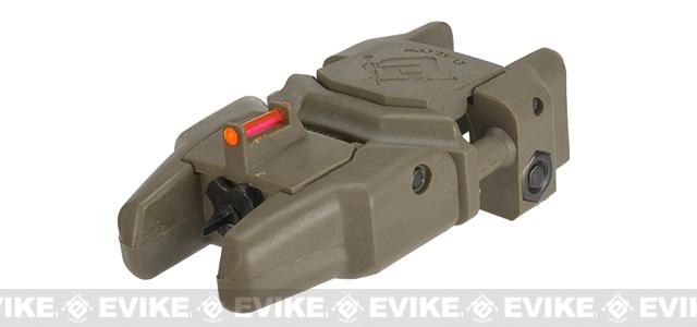 Dual-Profile Rhino Fiber Optic Flip-up Rifle / SMG Sight by Evike ...