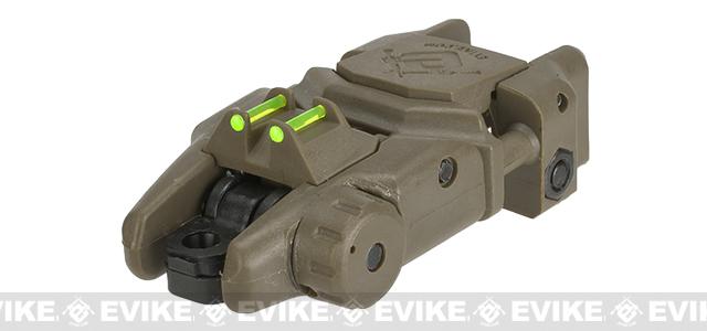 Dual-Profile Rhino Fiber Optic Flip-up Rifle / SMG Sight by Evike ...