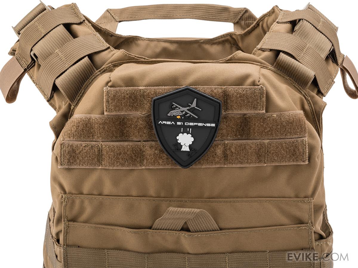 Evike.com "Area 51 Defense" PVC Morale Shield Patch, Tactical Gear ...