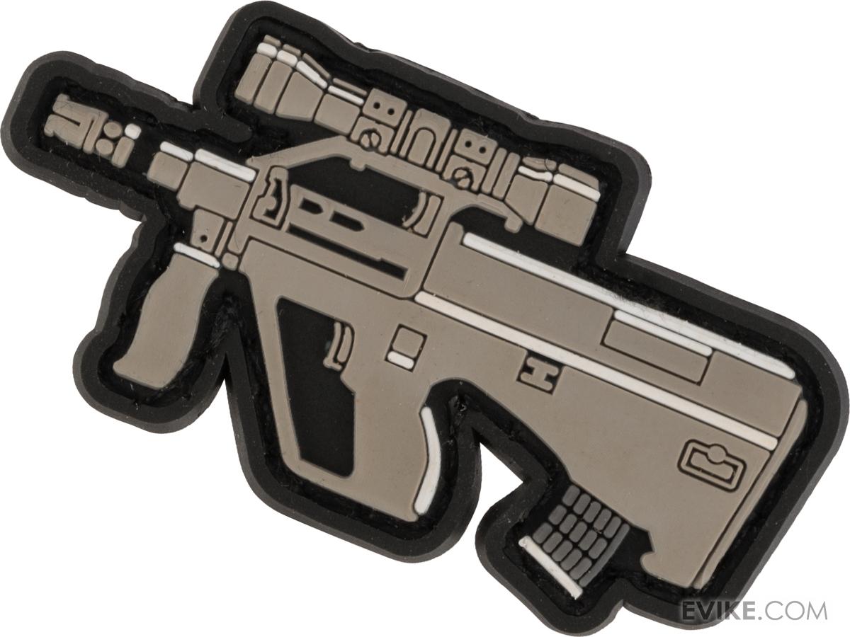 Evike.com PVC Morale Patch "Chibi Gun" Series (Model: AUG), Tactical ...