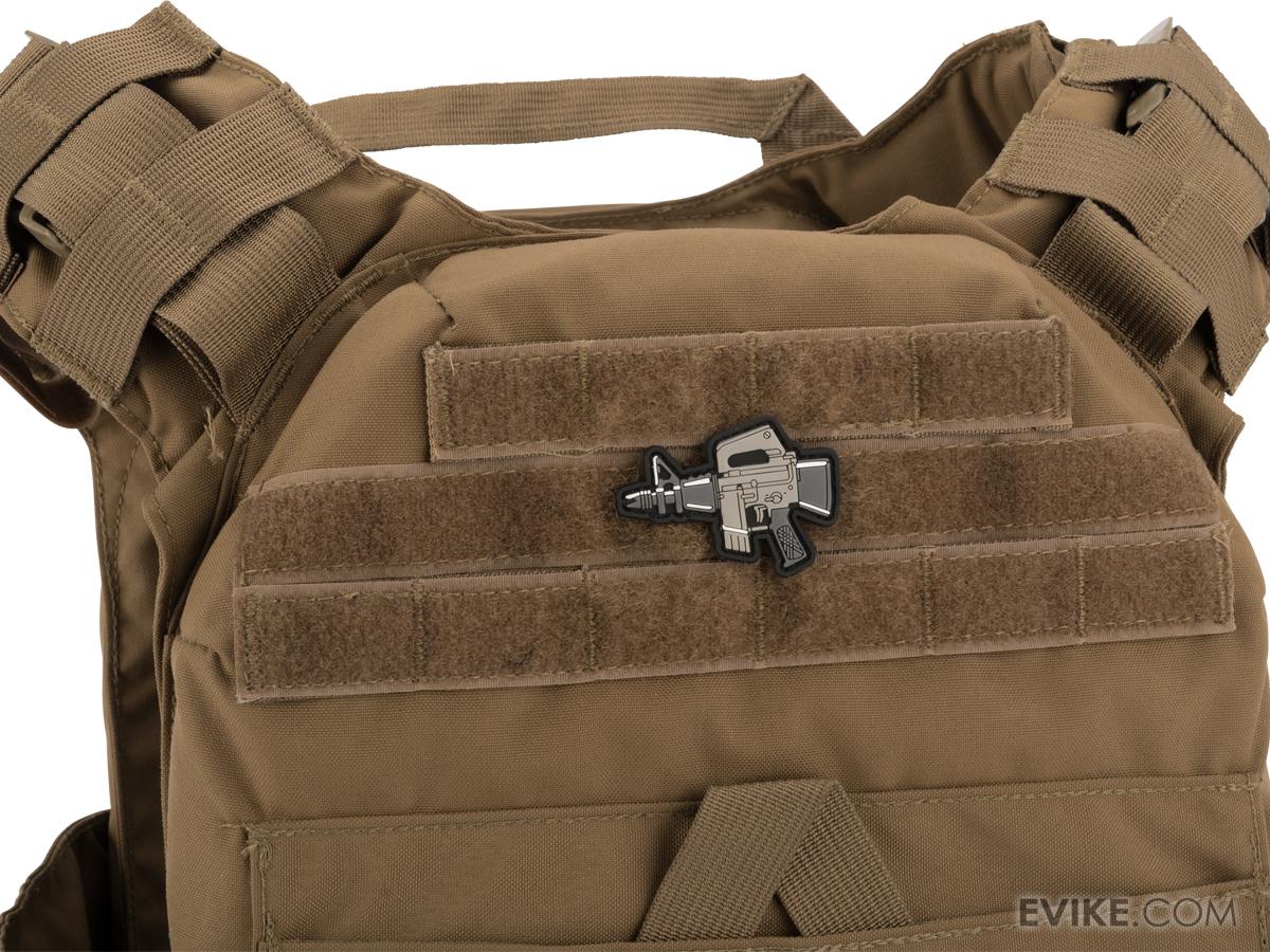 Evike.com PVC Morale Patch "Chibi Gun" Series (Model: M16A1), Tactical ...