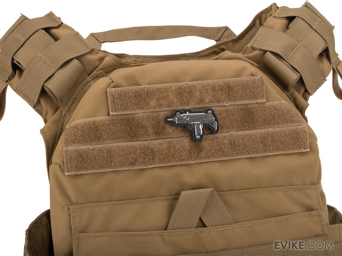 Evike.com PVC Morale Patch "Chibi Gun" Series (Model: UZI), Tactical ...