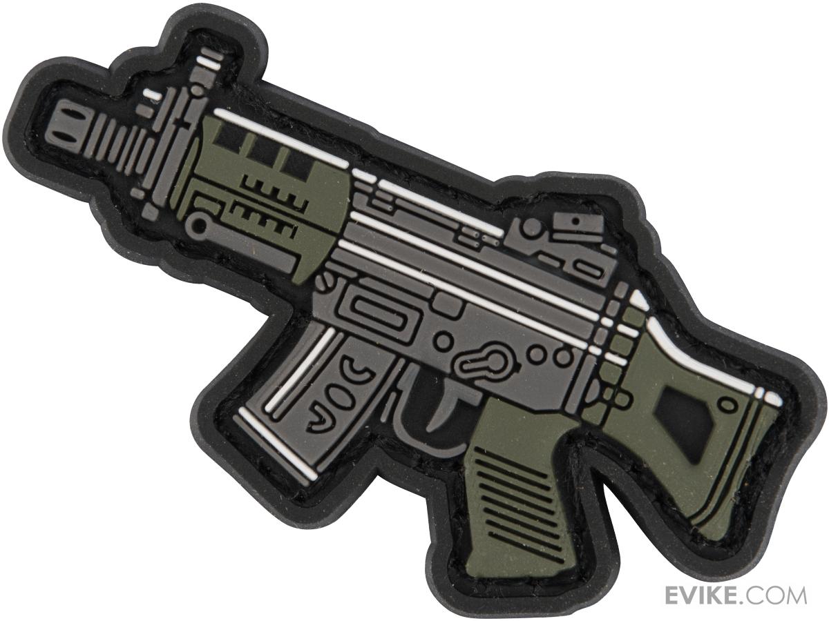 Evike.com PVC Morale Patch "Chibi Gun" Series (Model: 552), Tactical ...