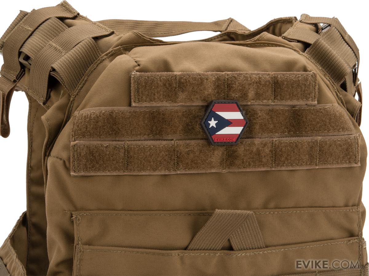 "Operator Profile PVC Hex Patch" Flag Series (Model: Puerto Rico ...