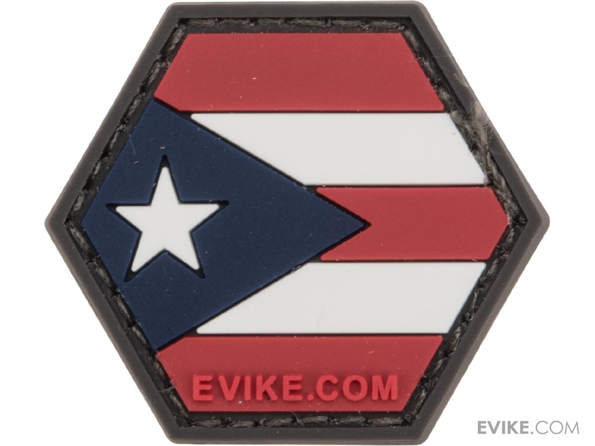 "Operator Profile PVC Hex Patch" Flag Series (Model: Puerto Rico), Tactical Gear/Apparel ...