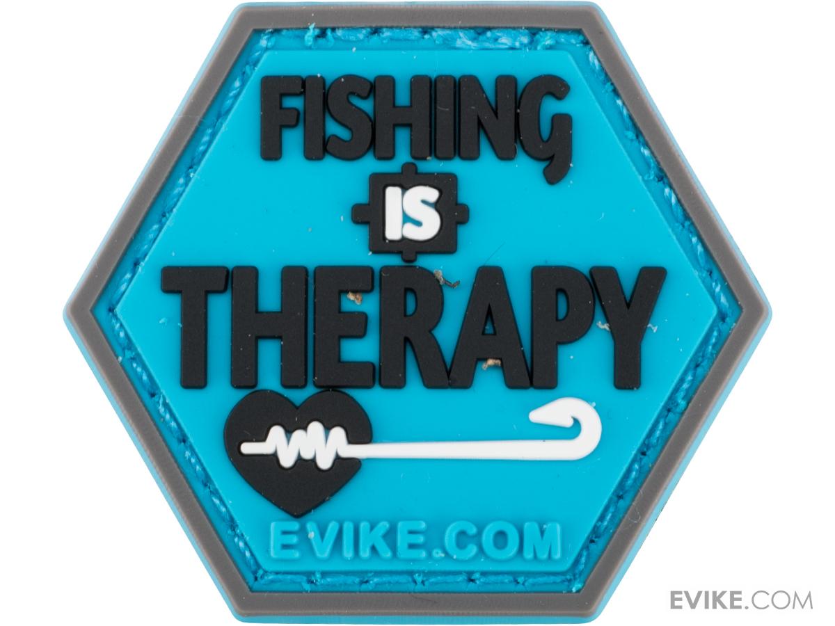 "Operator Profile PVC Hex Patch" Fishing Series 2 (Style: Fishing is ...