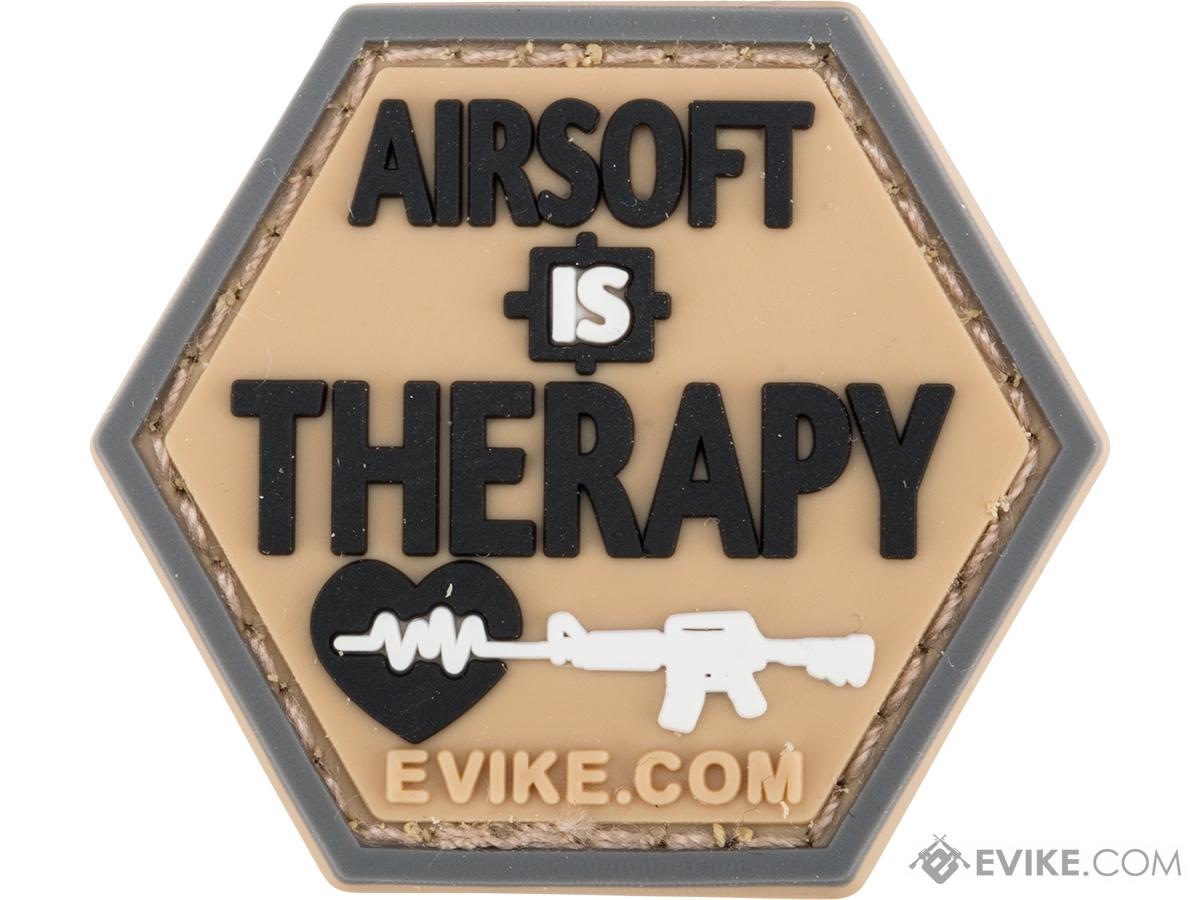 "Operator Profile PVC Hex Patch" iAirsoft Series 1 (Model: Health / Airsoft is Therapy ...