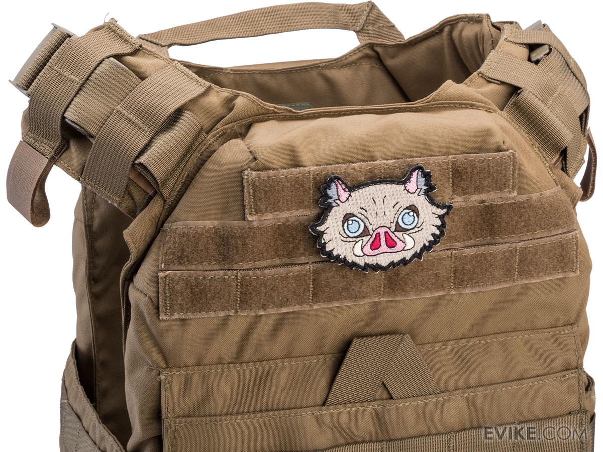 Evike.com "DOGE Gear" Hook & Loop Morale Patch (Style: Boar Mother Mask ...