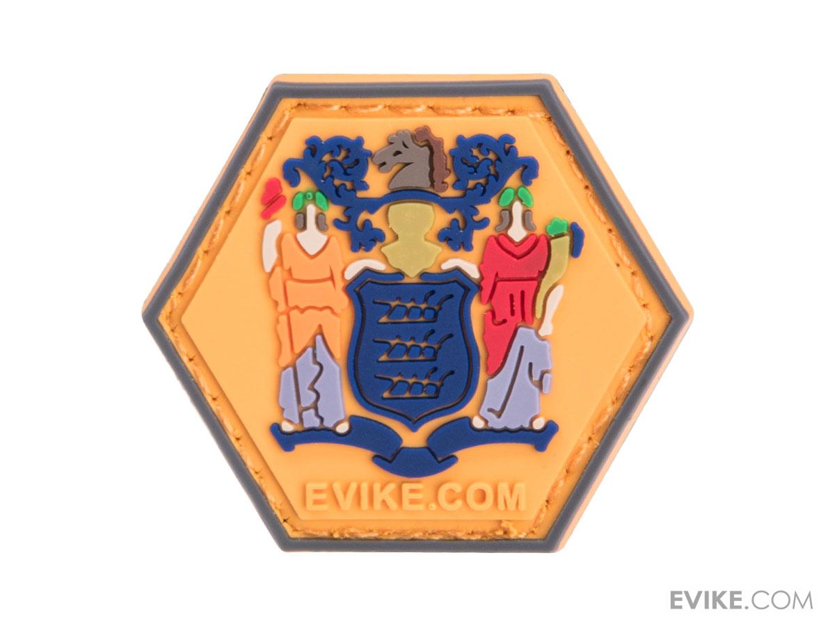 "Operator Profile PVC Hex Patch" State Flag Series (Model: New Jersey ...