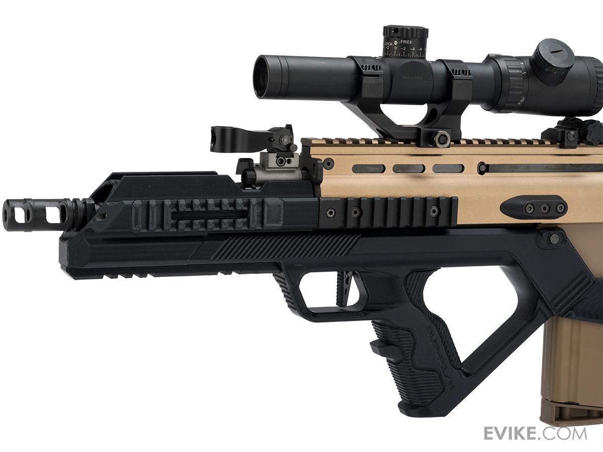 Evike.com Custom WE-Tech MK17 Gas Blowback Airsoft Rifle with SRU SCAR ...