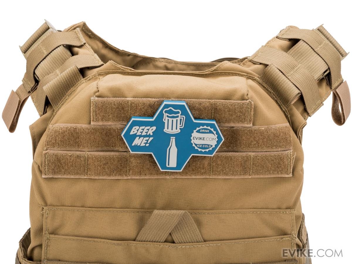 Evike.com "Beer Me" PVC Morale Patch w/ Bottle Opener, Evike Stuff, e-SWAGG