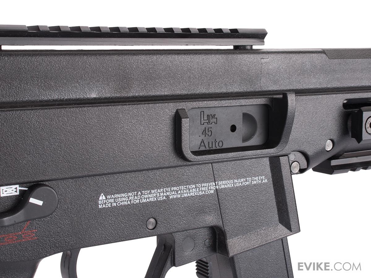 H&K UMP Competition Series Airsoft AEG Rifle by Umarex (Color: Black / Go Airsoft Package ...