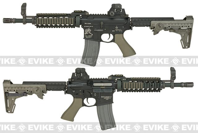 Evike.com Vault Collection Custom SR16 Stoner M4 Airsoft AEG, Airsoft ...