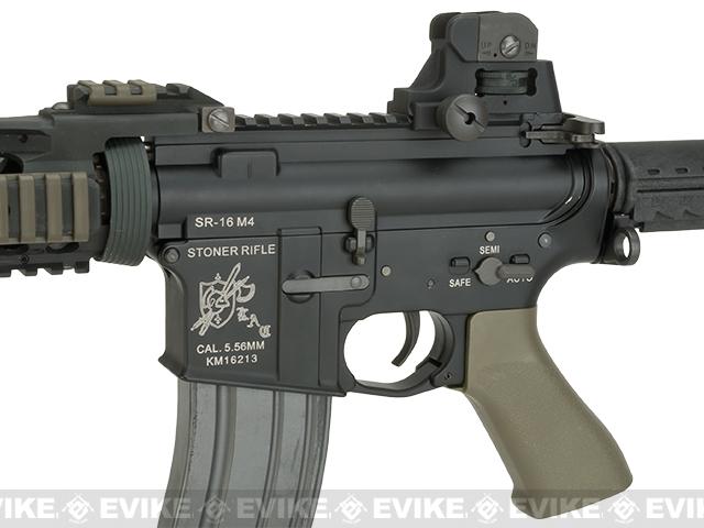 Evike.com Vault Collection Custom SR16 Stoner M4 Airsoft AEG, Airsoft ...