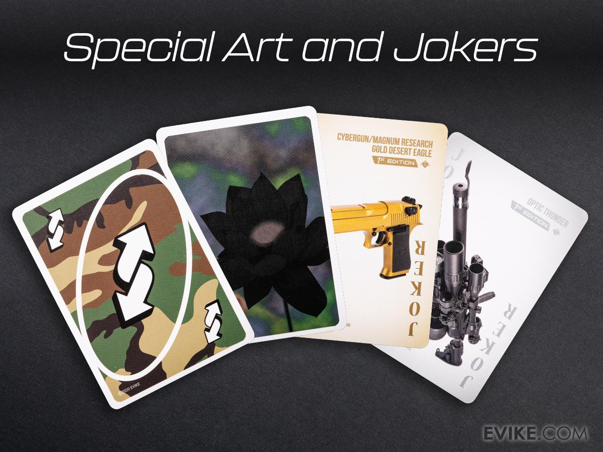 Evike.com "Weapons Cache" Ultimate Collectible Playing Cards (Set: 1st ...
