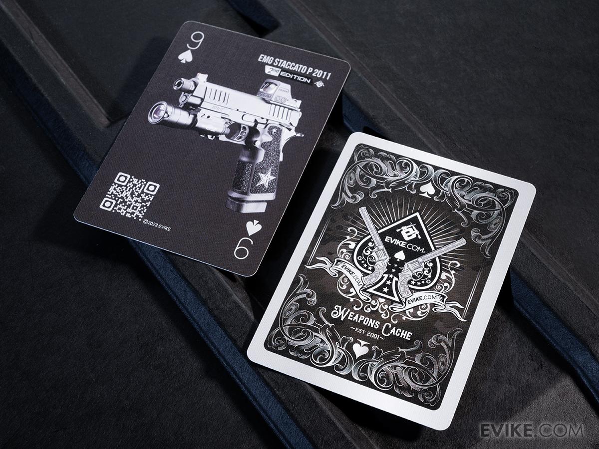Evike.com "Weapons Cache" Ultimate Collectible Playing Cards (Set: One ...