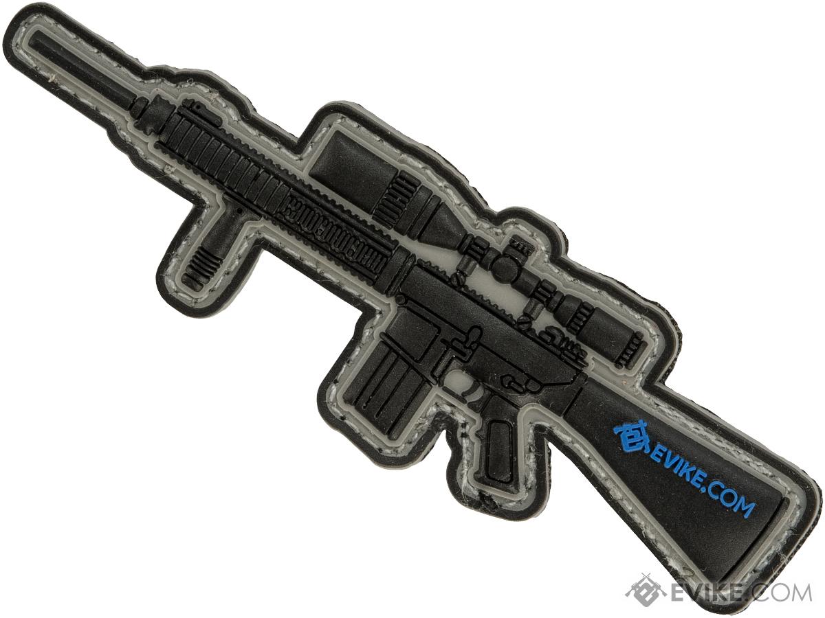 Evike.com Armory Collection PVC Morale Patch (Model: SR25), Tactical ...