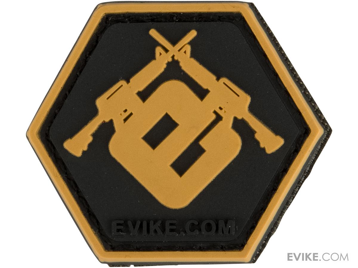 "Operator Profile PVC Hex Patch" Evike Series 2 (Style: Evike "E" Gold ...