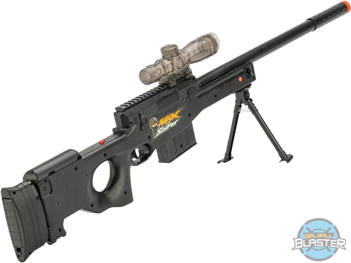Gel Ball Blaster "Max Sniper" Semi Automatic Water Gel Ball Sniper ...