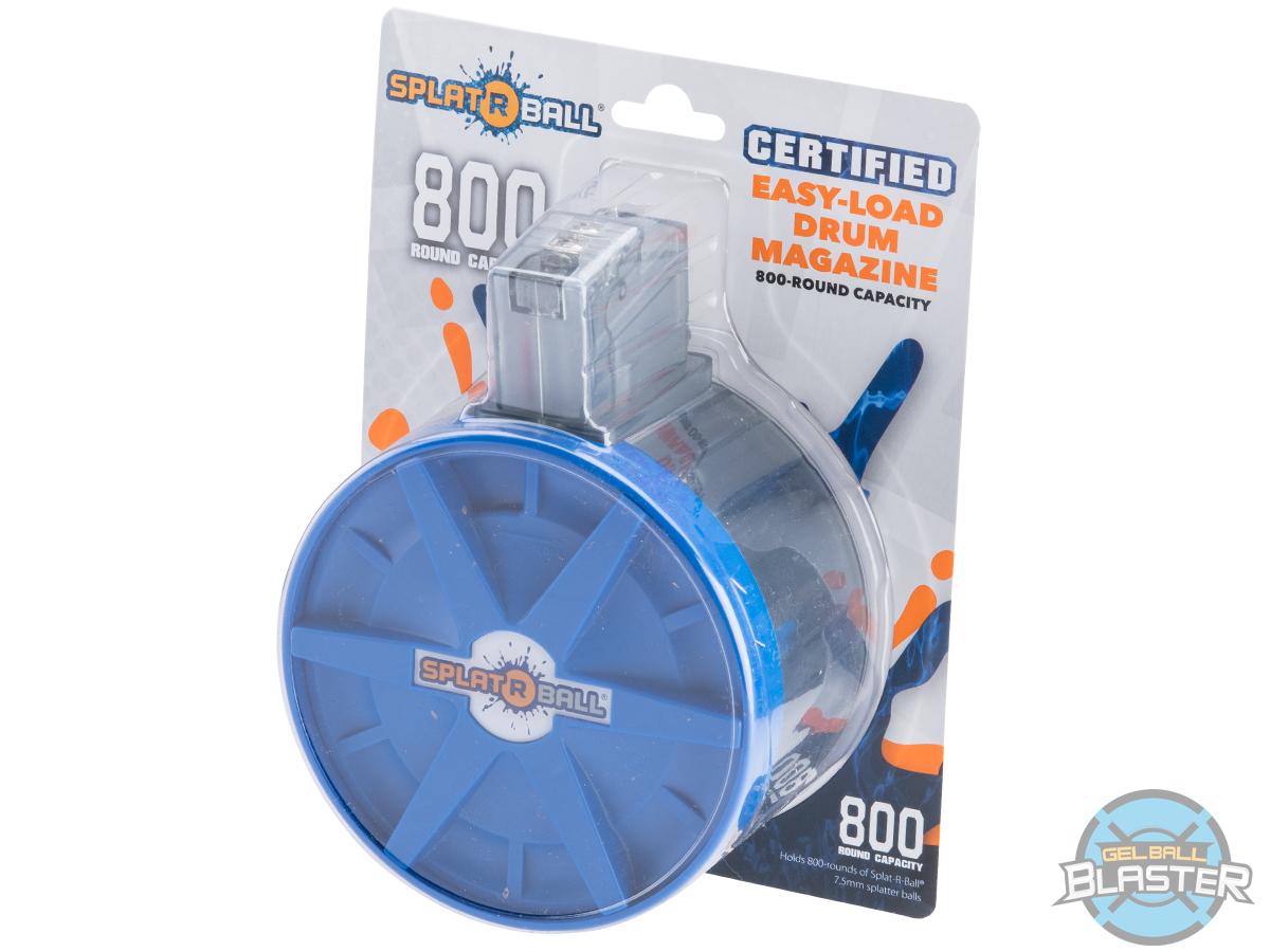 Splat R Ball 800 Round Water Blaster Drum Magazine for Splat R Ball Gel ...
