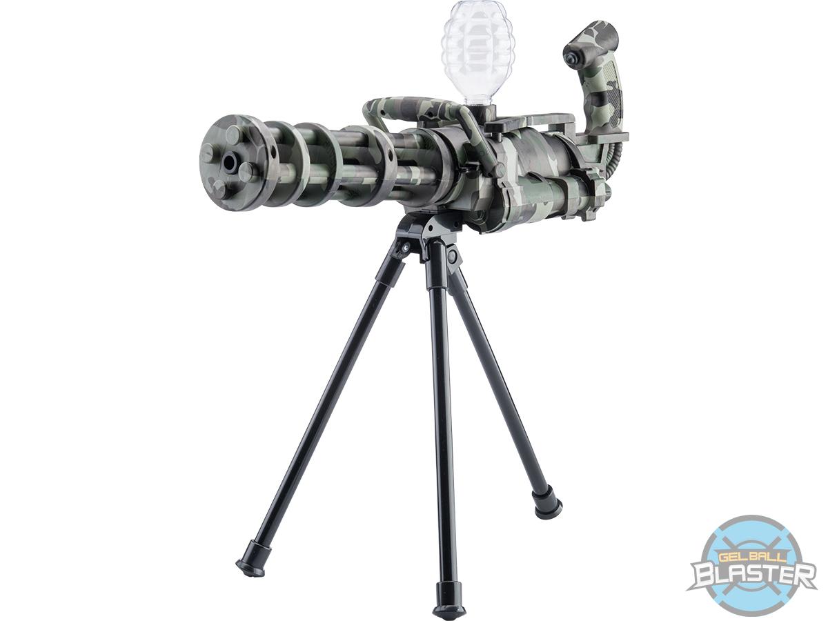 Gel Ball Blaster Battery Operated Gel Blasting Gatling Gun (Color ...