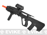 JG Custom Series AUG RAS Full Size Airsoft AEG Rifle - (Package: Rifle ...