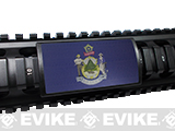 Custom Gun Rails Large State Flag Aluminum Rail Cover (State: Maine ...