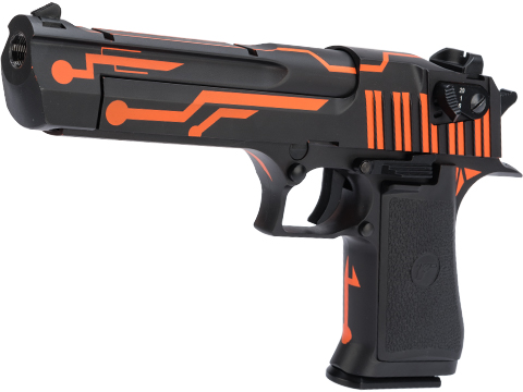 Magnum Research Licensed Semi/Full Auto Metal Desert Eagle CO2 Gas ...