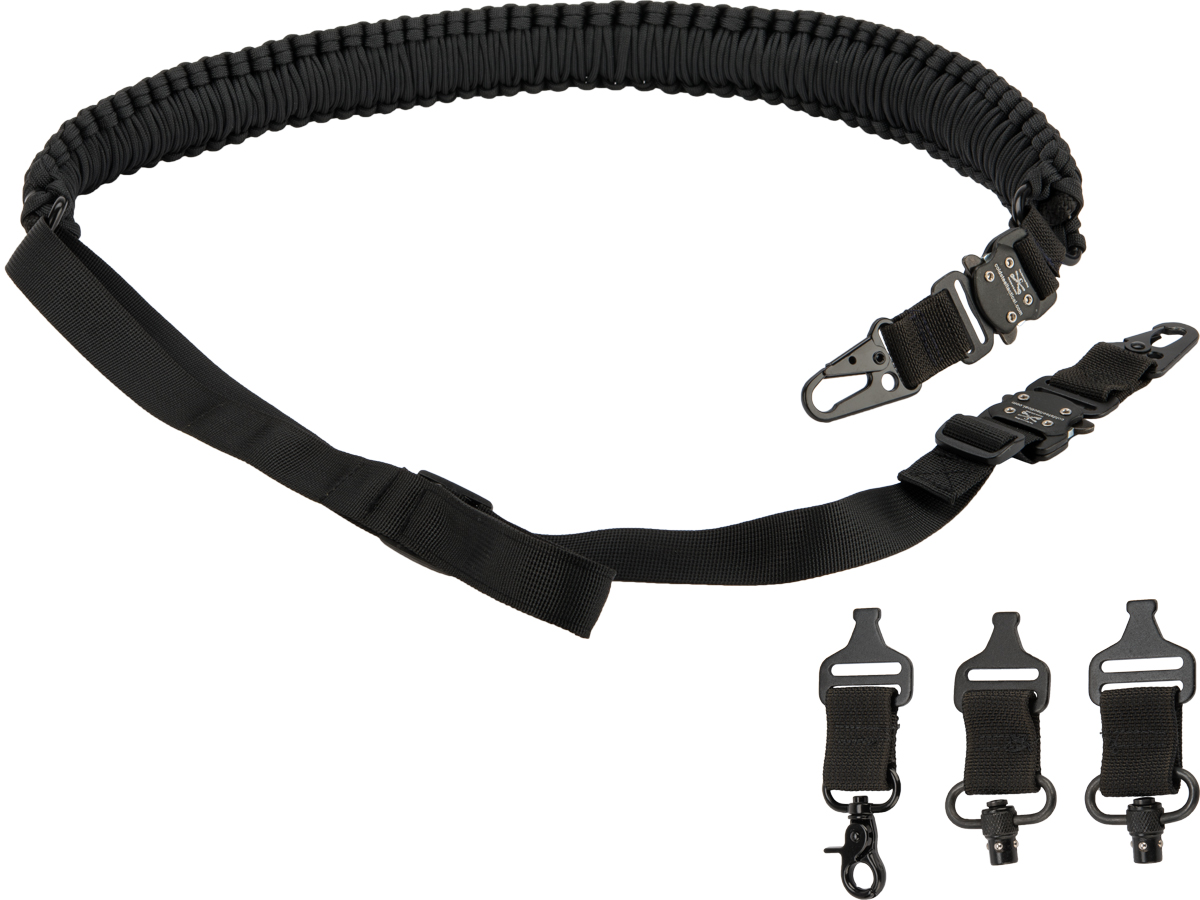 Cold Steel Tactical "The Survivor Sling" w/ QD Adapter (Color: Black), Tactical Gear/Apparel ...