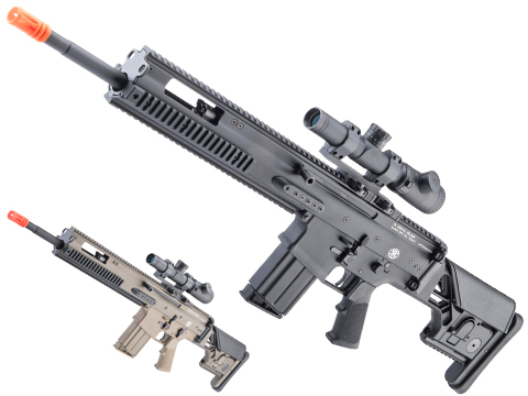 Cybergun FN Herstal-Licensed SCAR-L Airsoft AEG Rifle by ARES (Color ...