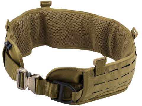 TMC Laser-Cut Padded Battle Belt w/ Rigger's Belt (Color: Khaki / X ...