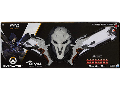 Nerf Rival Overwatch Reaper Hellfire Blaster Collector Pack (Color ...