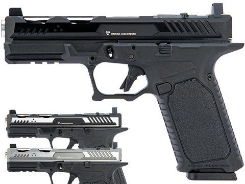 EMG Strike Industries ARK Airsoft Gas Blowback Pistol w/ STRIKE Frame (Model: Standard / Black ...