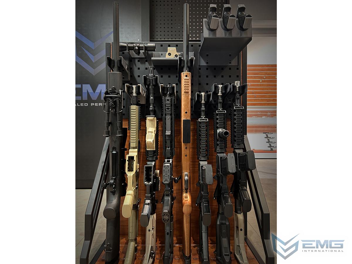 EMG "Battle Wall System" Weapon Display & Storage Solution Wood Rack ...