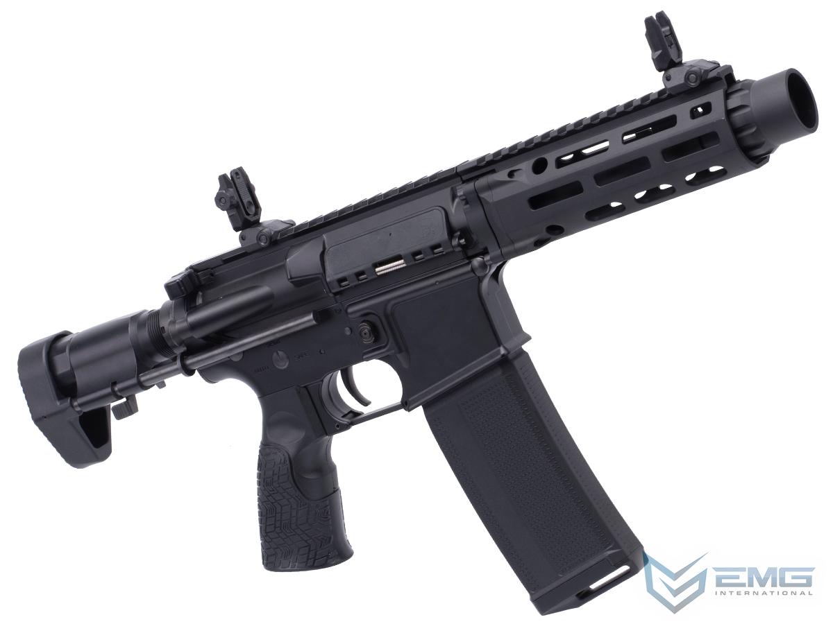 EMG Daniel Defense Licensed DDM4 PDW Airsoft AEG Rifle w/ CYMA Platinum ...